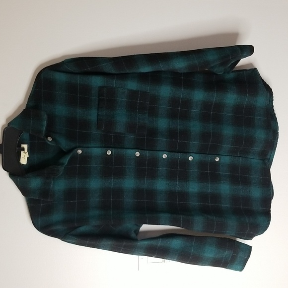 Love Notes | Tops | Womens Love Notes Flannel Button Down Shirt 34 ...